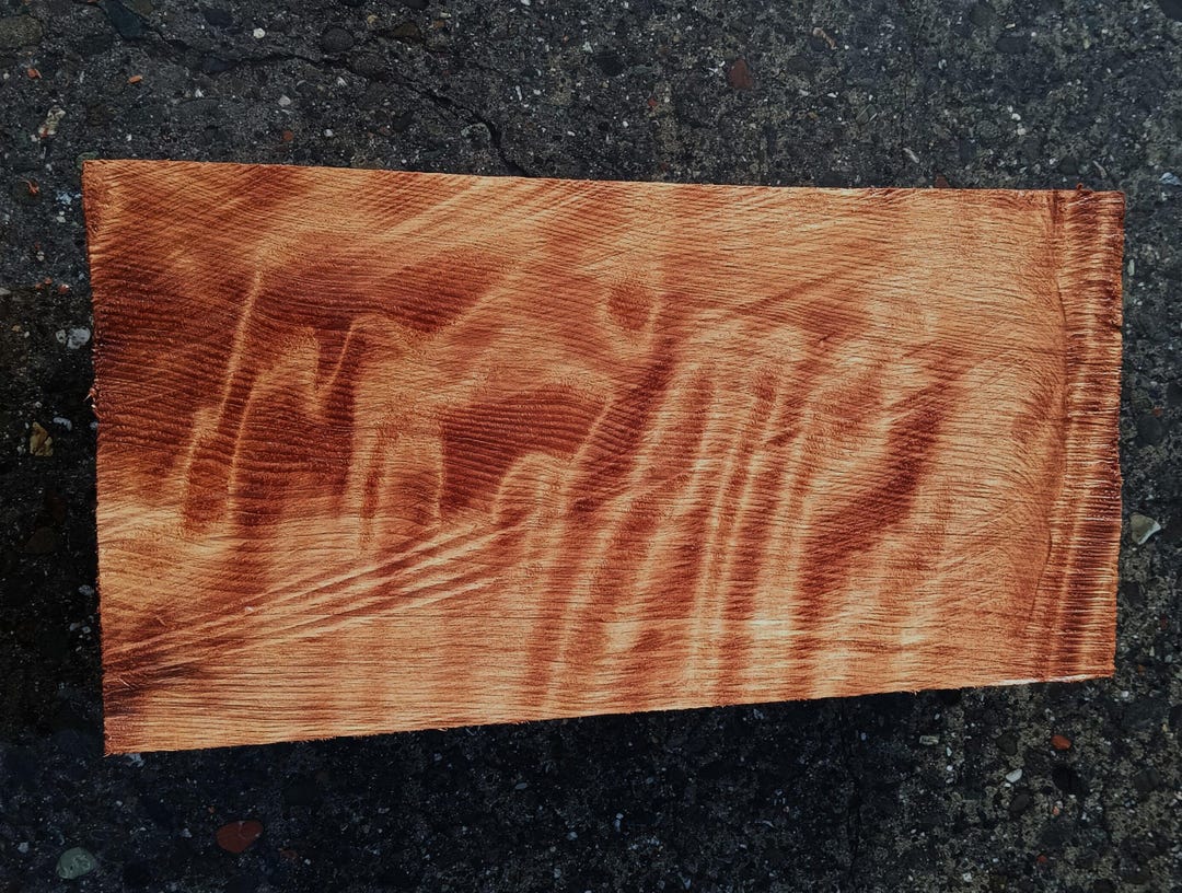 Curly Redwood Block Turning DIY Craft Wood R24-1766 - Etsy