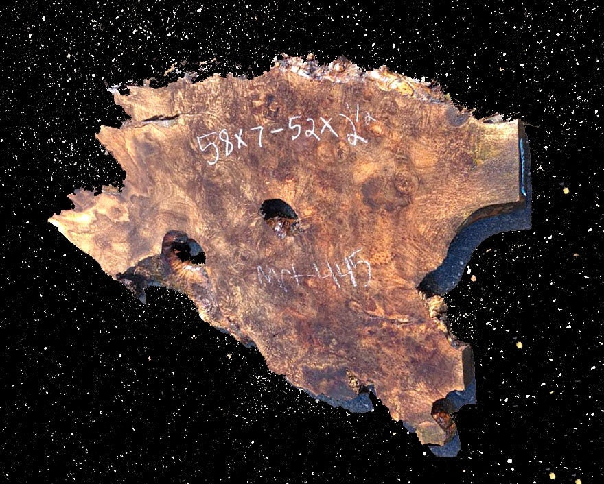 Myrtle Wood Burl Slab Epoxy River Table DIY Wood Mrt-445 - Etsy