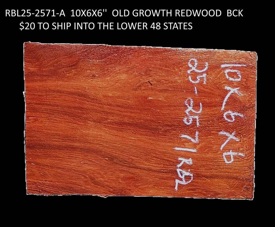 Old Growth Redwood Burl | Turning Block | DIY | RBL25-2571 - Etsy