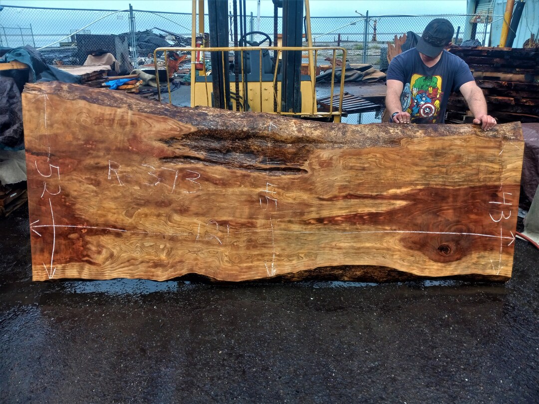 Dining Table Redwood DIY Wood Crafts Statement Piece R-313 - Etsy