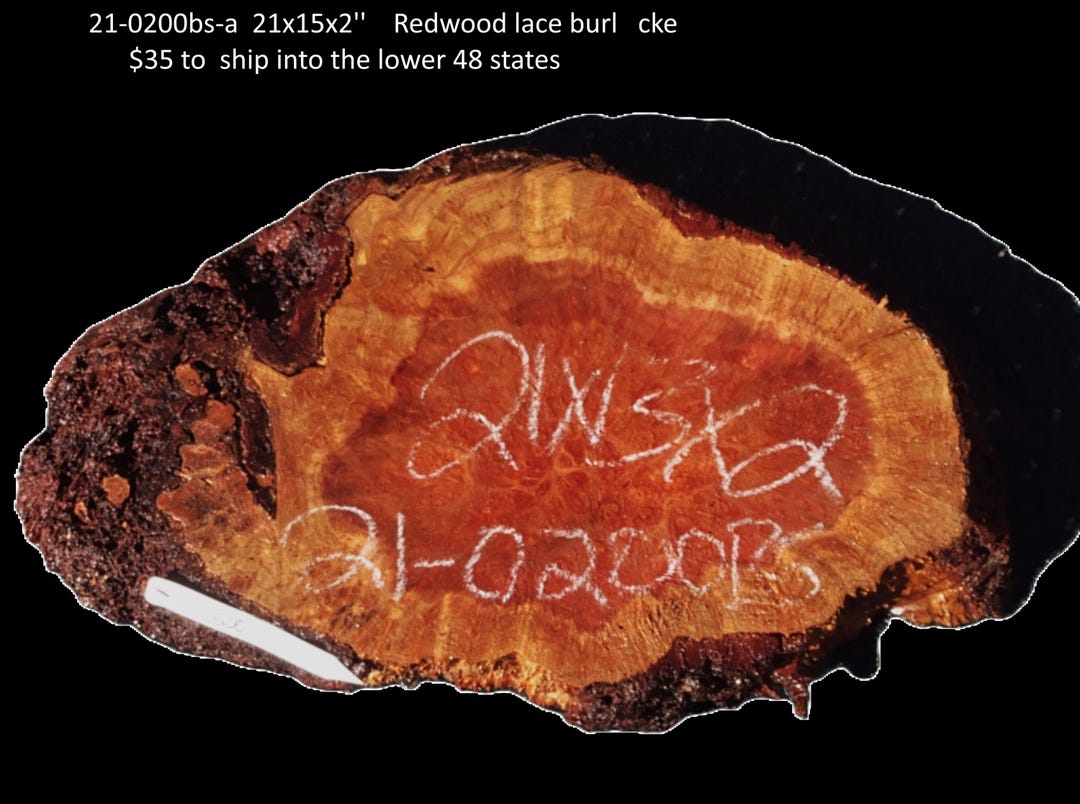 Redwood Burl | DIY Crafts | Burl Slab | Craft Wood | R21-0200 - Etsy