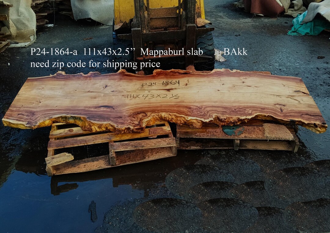 Mappa Burl Dining Table DIY River Table P24-1864 - Etsy