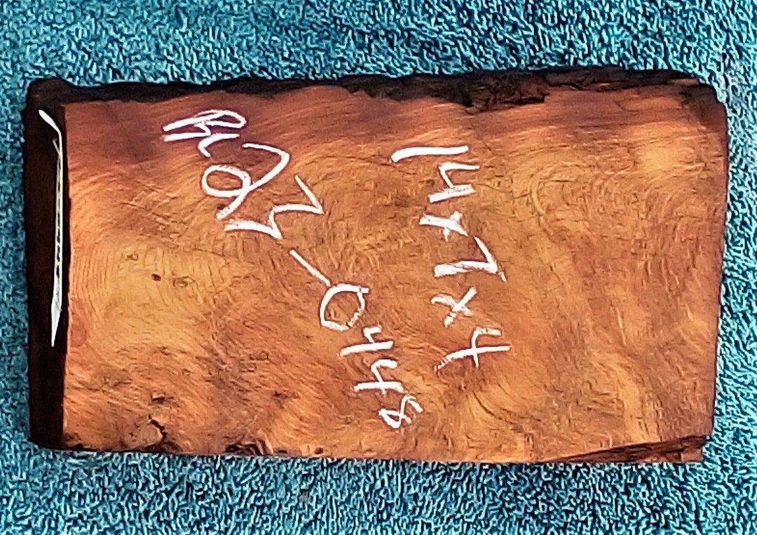 Curly Redwood Block Bowl Turning Wood Turning DIY Crafts Bl23-0448 - Etsy