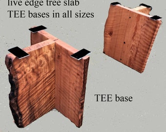 Live Edge Table Base - Etsy
