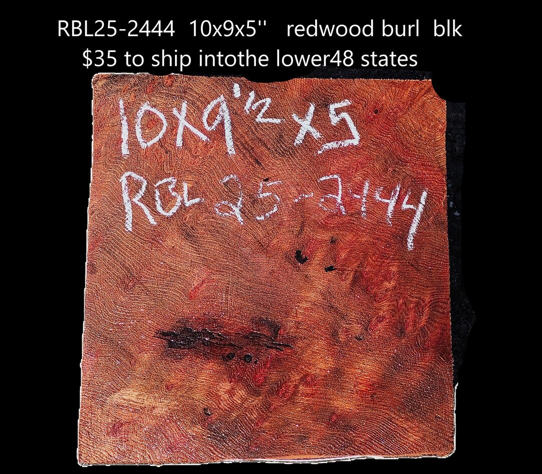 Redwood Burl Block | Burl | DIY | Turning Wood | RBL25-2444 - Etsy