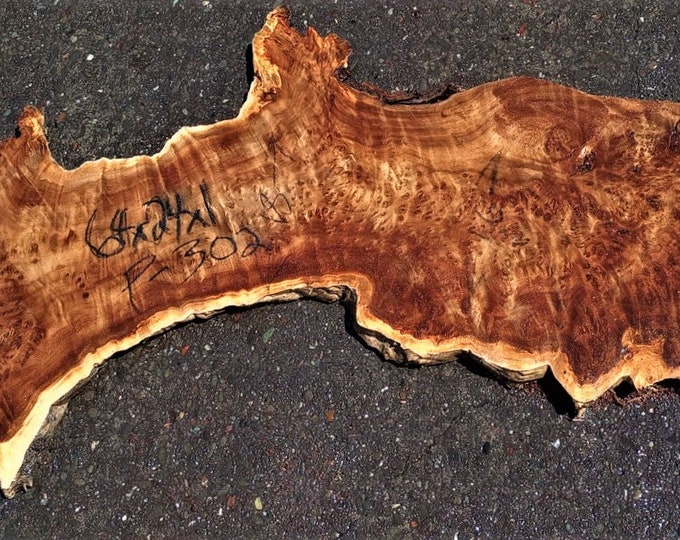 Poplar Slab Live Edge Burl River Table DIY Craft Wood P302 - Etsy