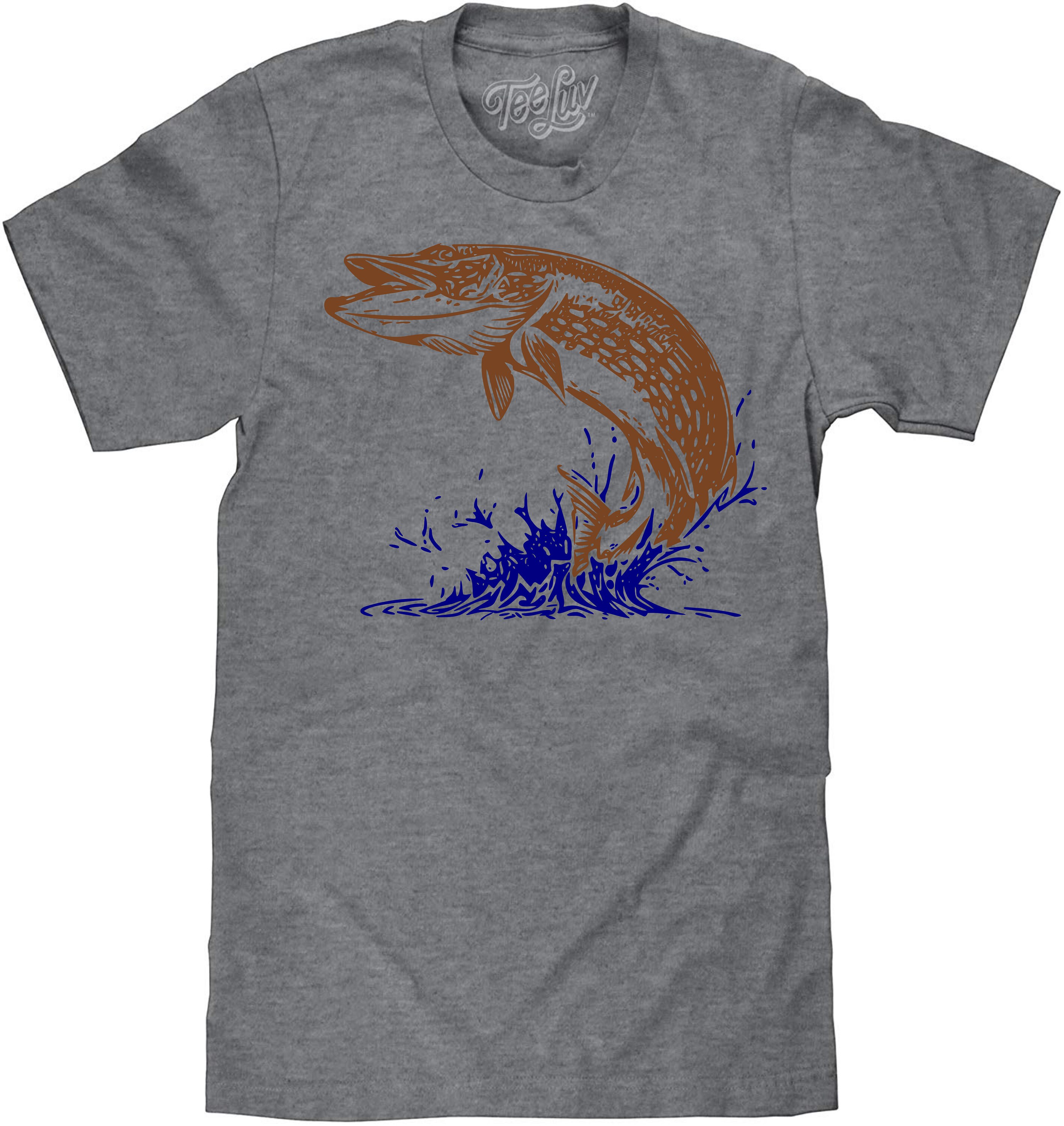 Jumping Northern Pike SVG - Etsy