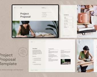 Project Proposal Guide Template, Brand Designer Quote Pack Template ...