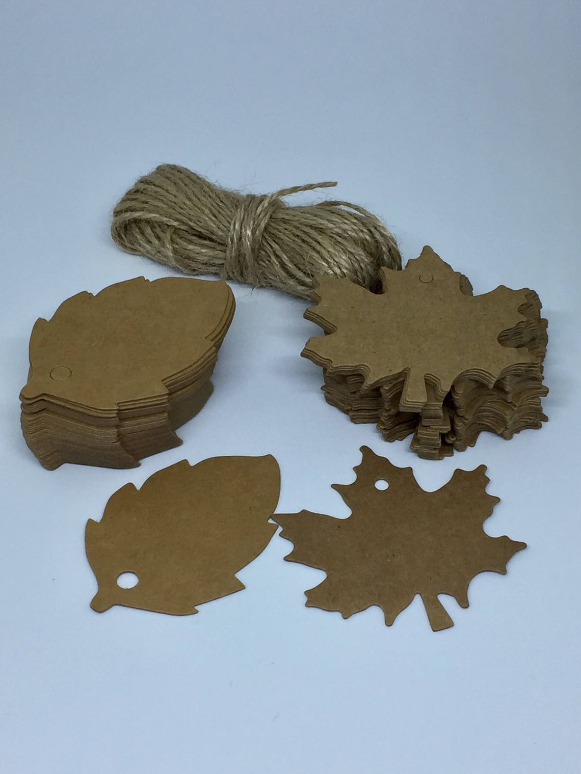 Set of 10 Leaf Shaped Name Place Cards - Etsy