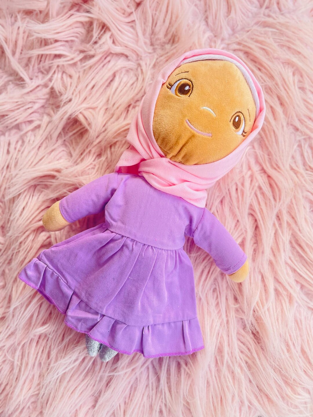 Hijab Muslim Plush Doll, Hijabi Doll, Eid, Ramadan Gift for Little ...