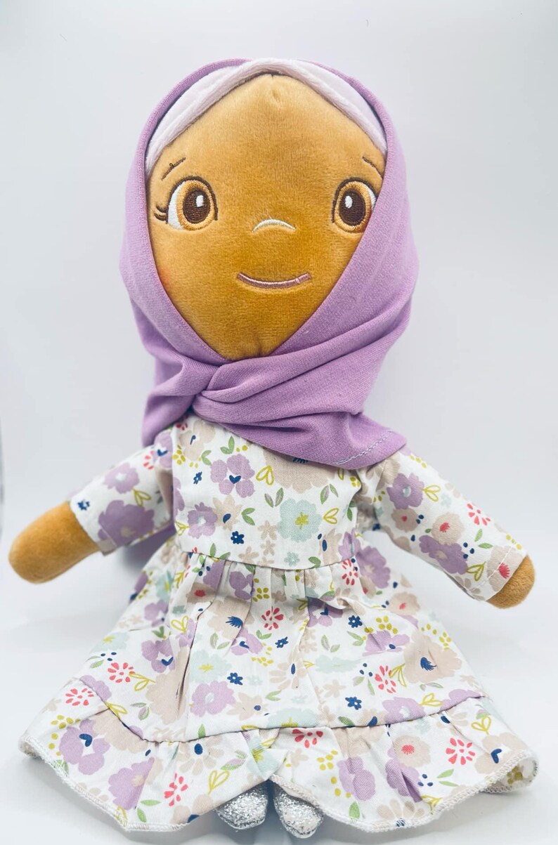 Hijab Muslim Plush Doll, Hijabi Doll, Eid, Ramadan Gift for Little ...