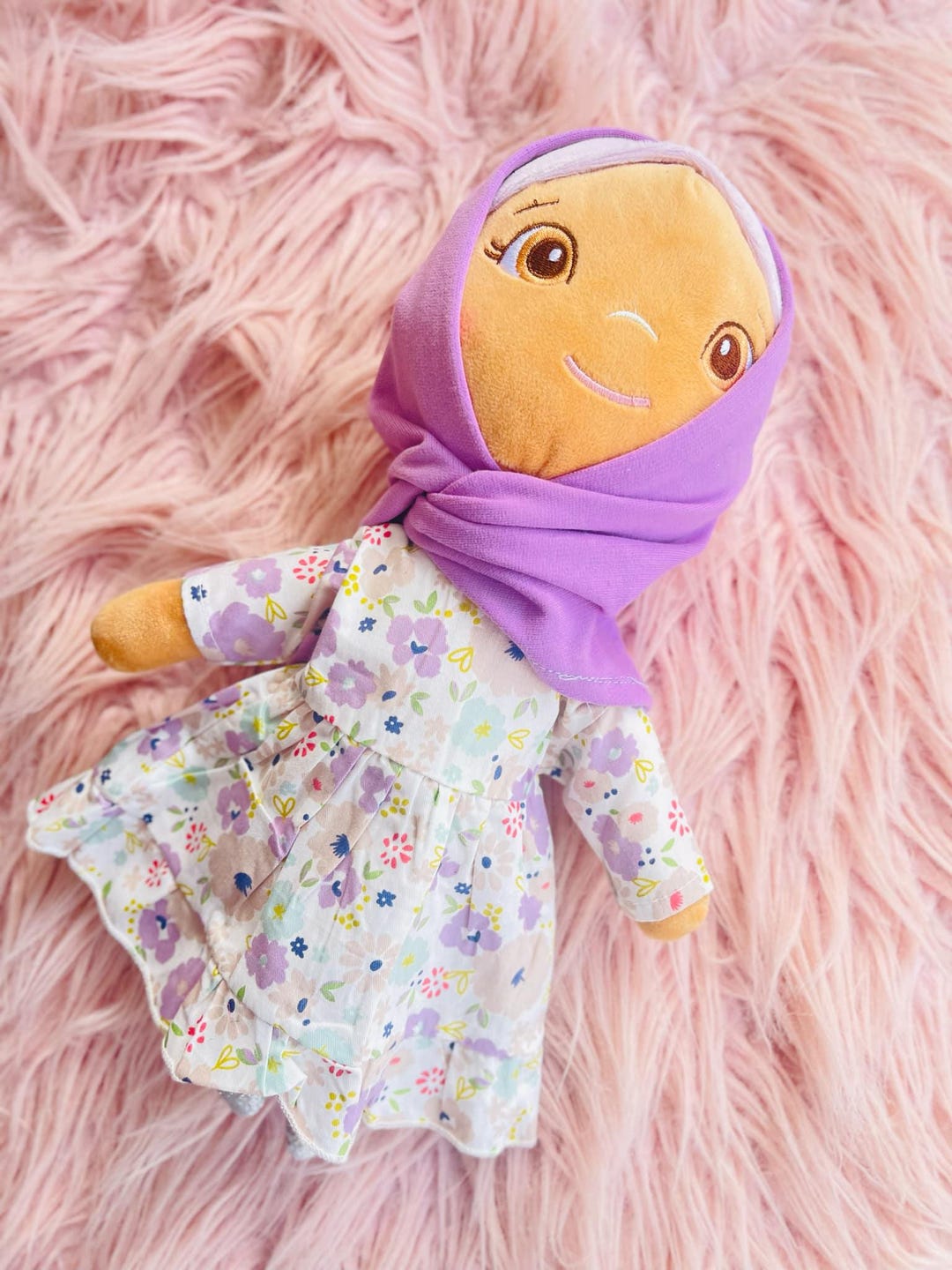 Hijab Muslim Plush Doll, Hijabi Doll, Eid, Ramadan Gift for Little ...
