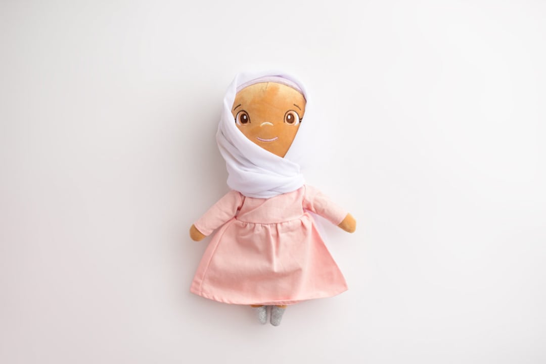 Hijab Muslim Plush Doll, Hijabi Doll, Eid, Ramadan Gift for Little ...