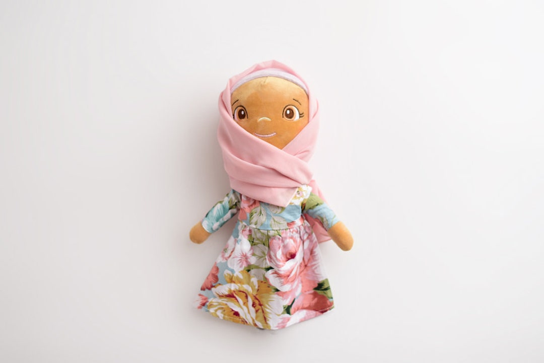 KHADIJA Hijab Muslim Plush Doll, Hijabi Doll, Eid, Ramadan Gift for ...