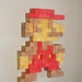 8-bit Mario Ghost boo Wooden Pixel Fan Art - Etsy