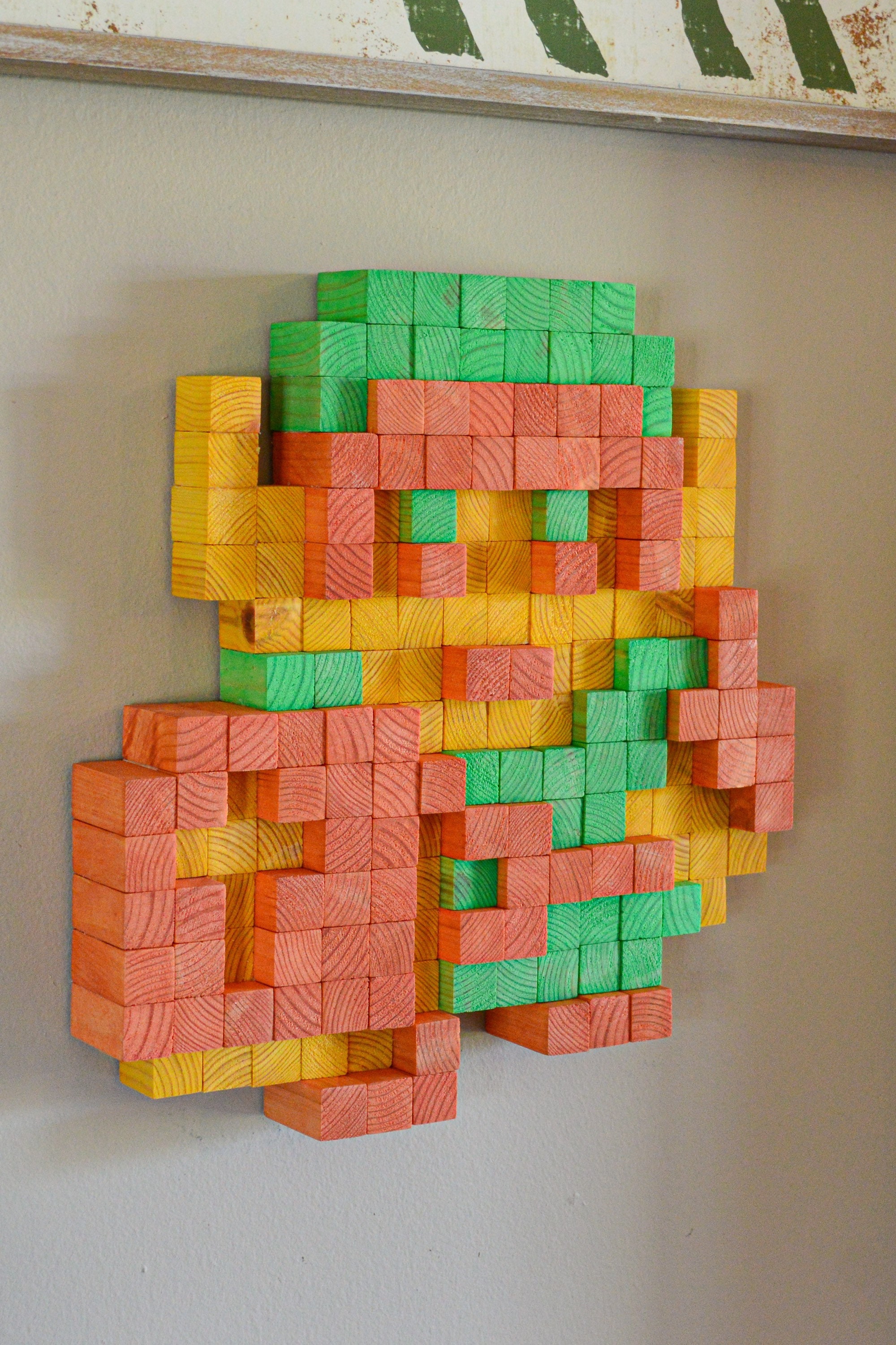 Custom 8 Bit Wood Art - Etsy