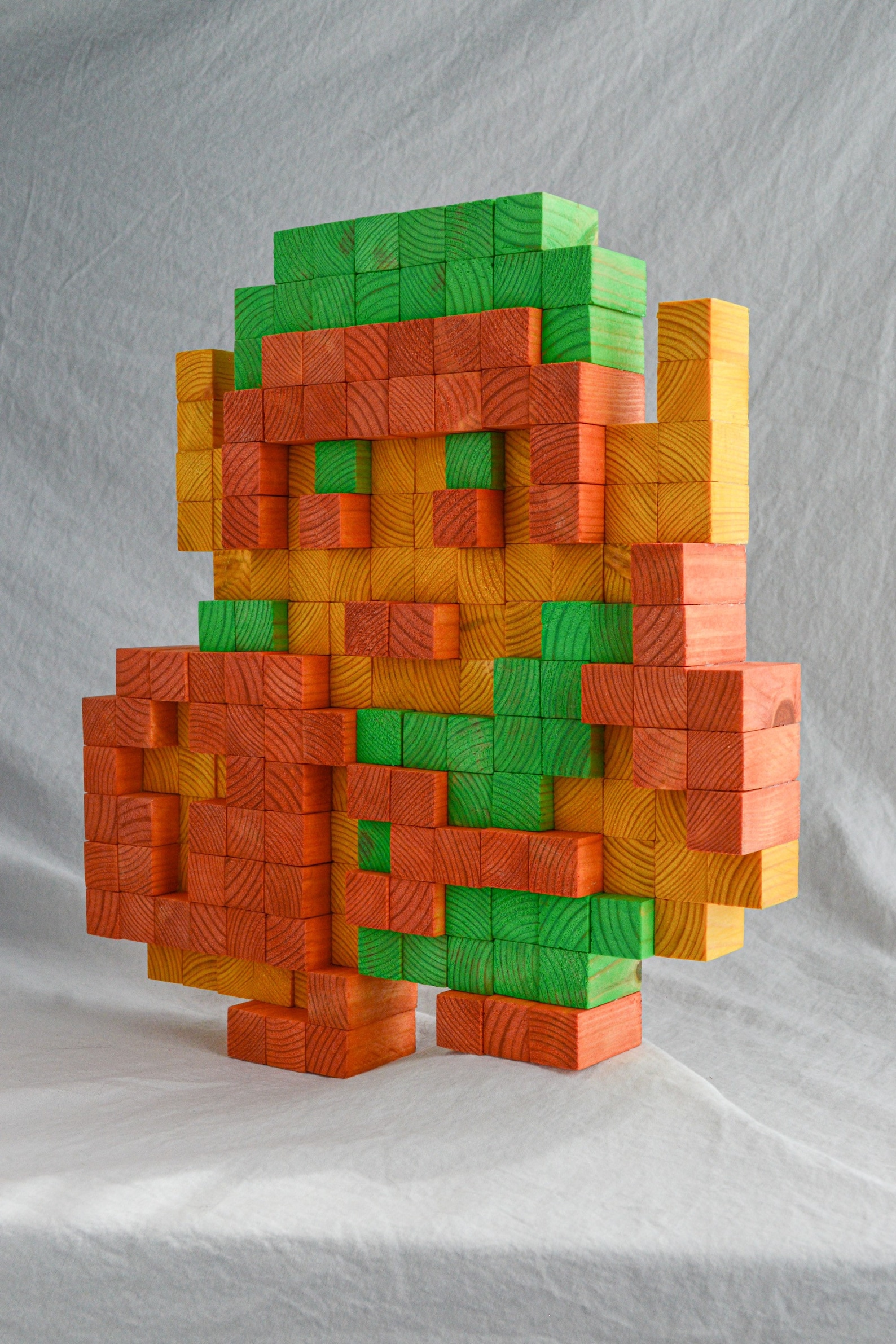 Link 8-bit Wooden Pixel Fan Art - Etsy