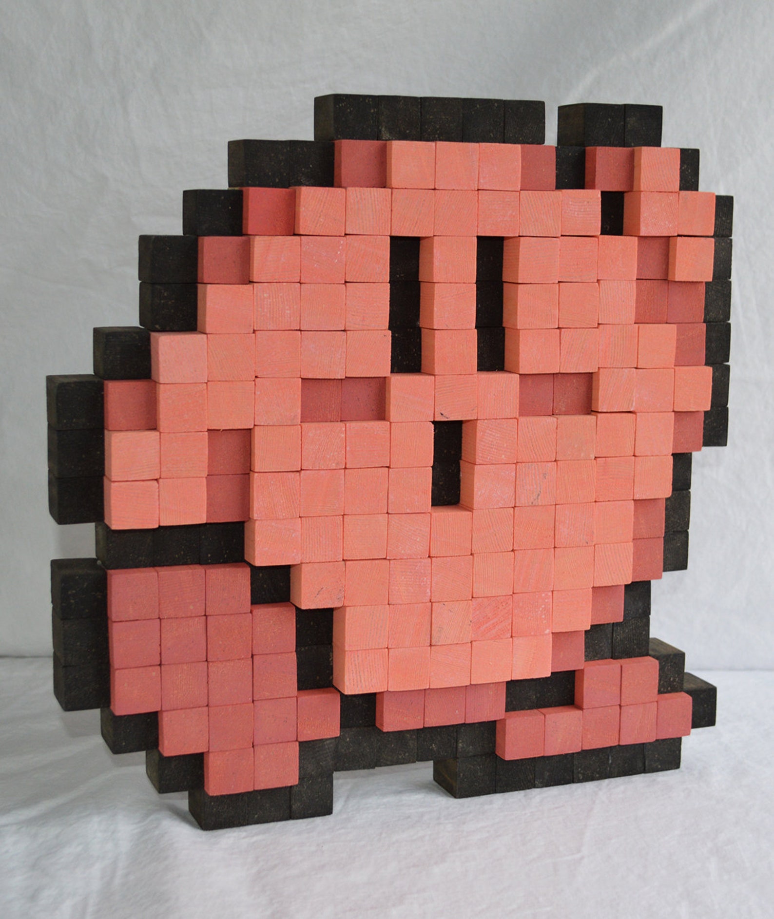 Kirby 8-bit Wooden Pixel Fan Art - Etsy