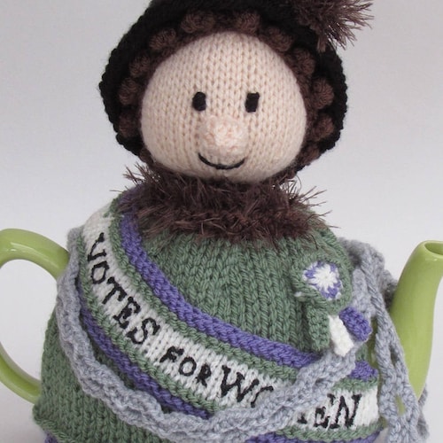 Suffragette Tea Cosy Knitting Pattern - Etsy