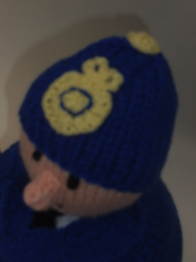 Policeman Tea Cosy Knitting Pattern - Etsy