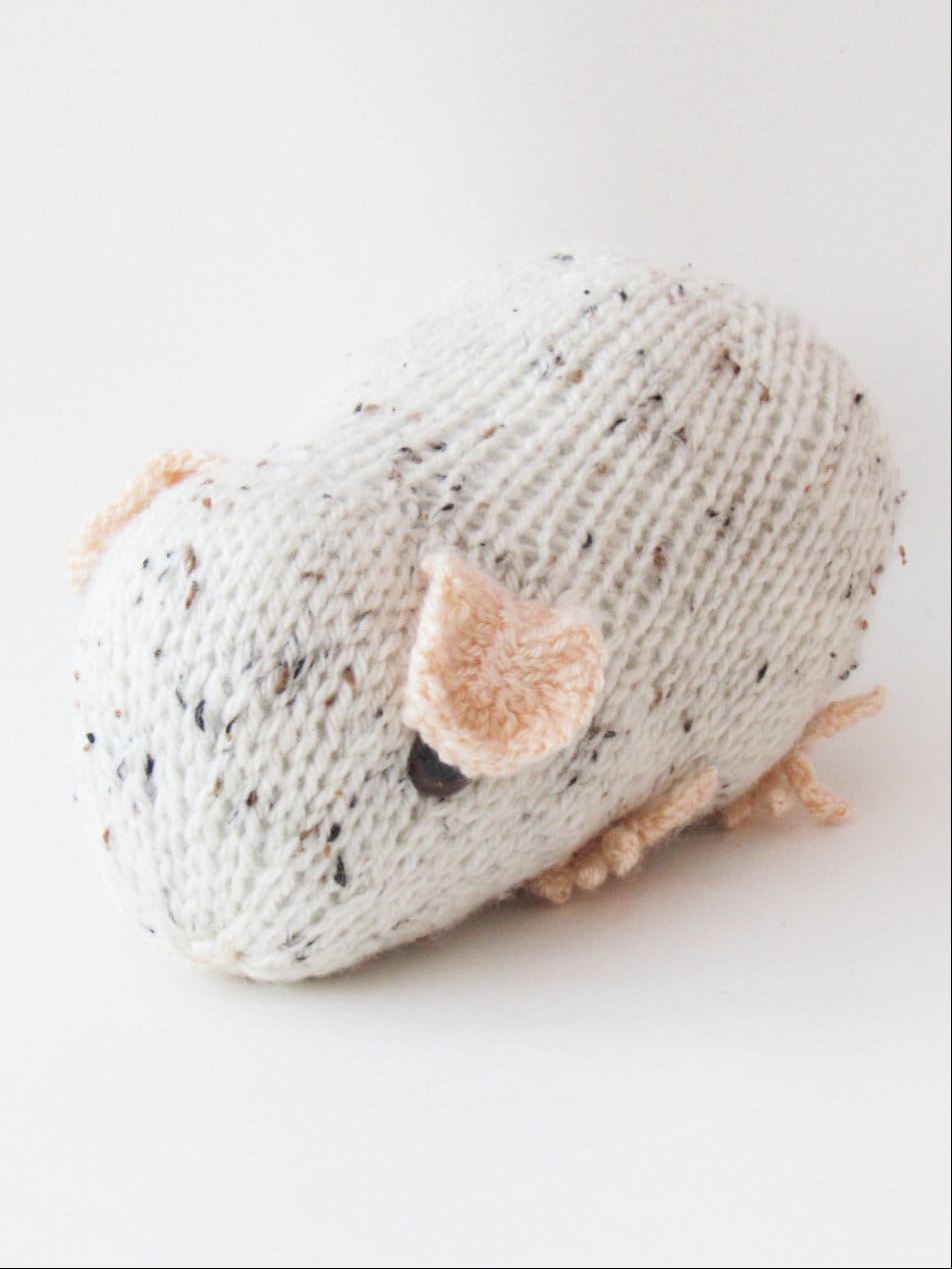 Teacosyfolk's Guinea Pig Toy Knitting Pattern to Knit a Super Cut Pet ...