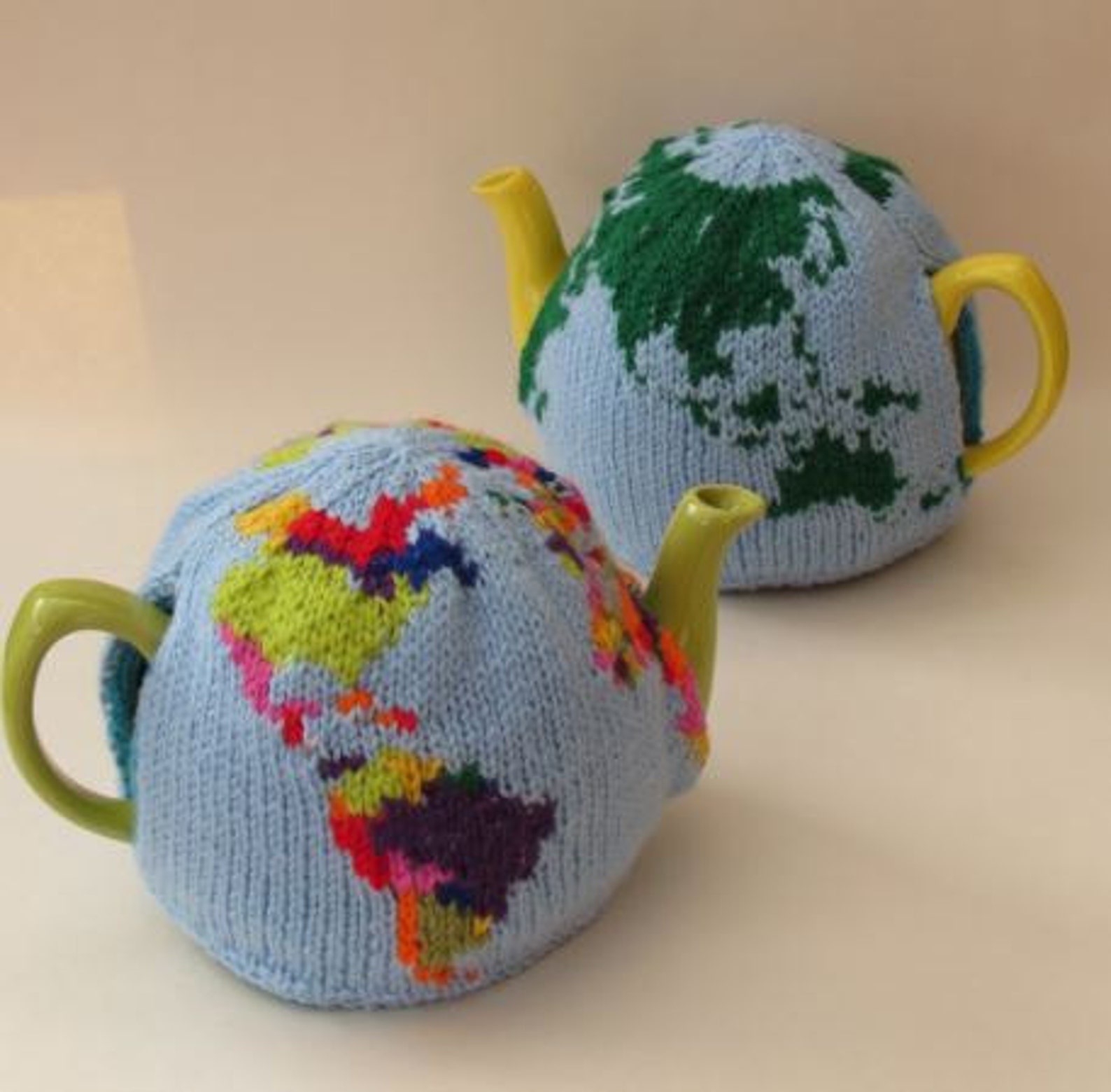 Globe Tea Cosy Knitting Pattern | Etsy UK