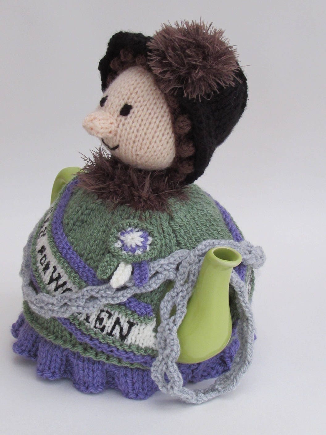 Suffragette Tea Cosy Knitting Pattern | Etsy