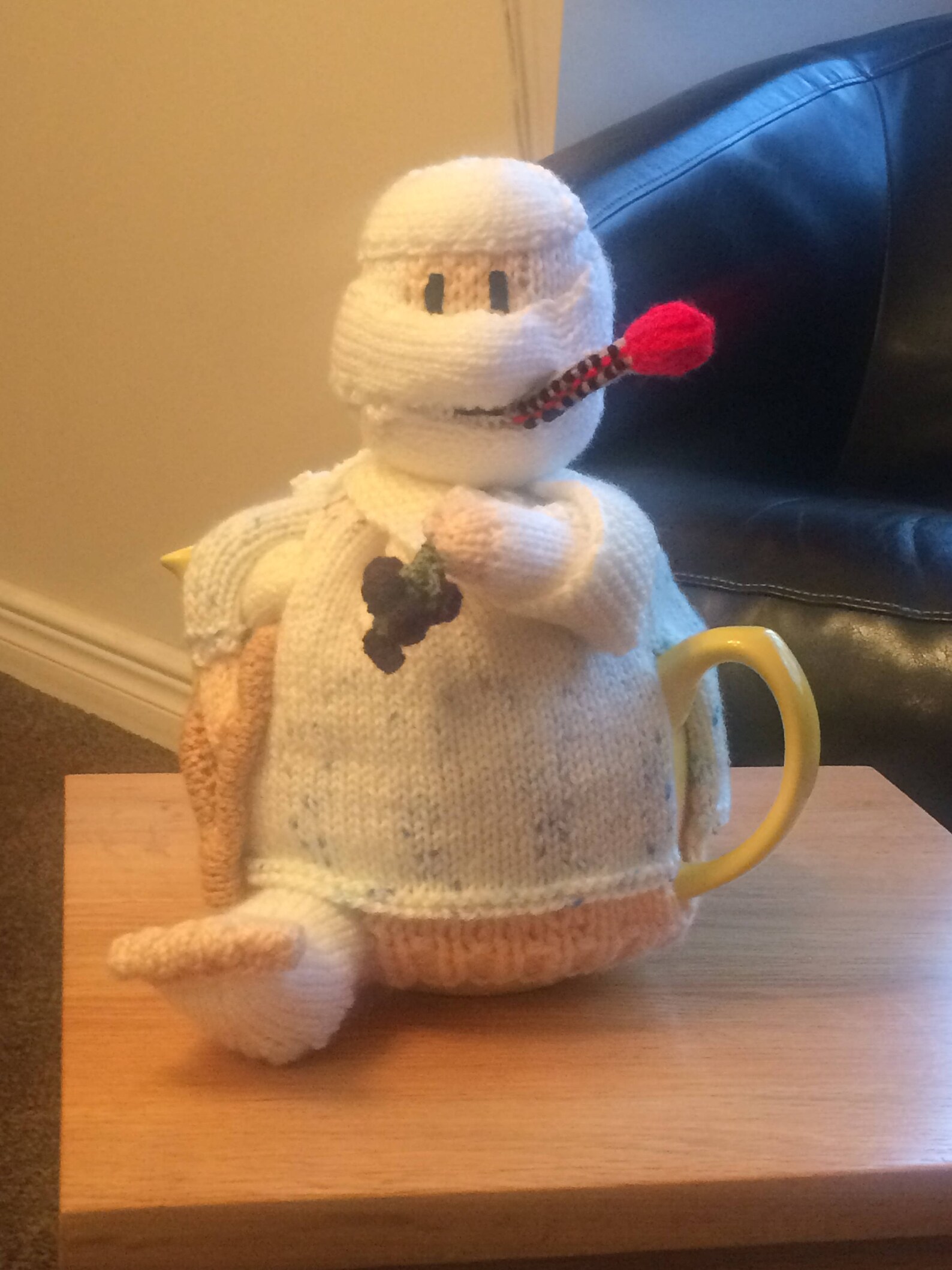 Hospital Patient Tea Cosy Knitting Pattern to Knit Your Own Teapot ...