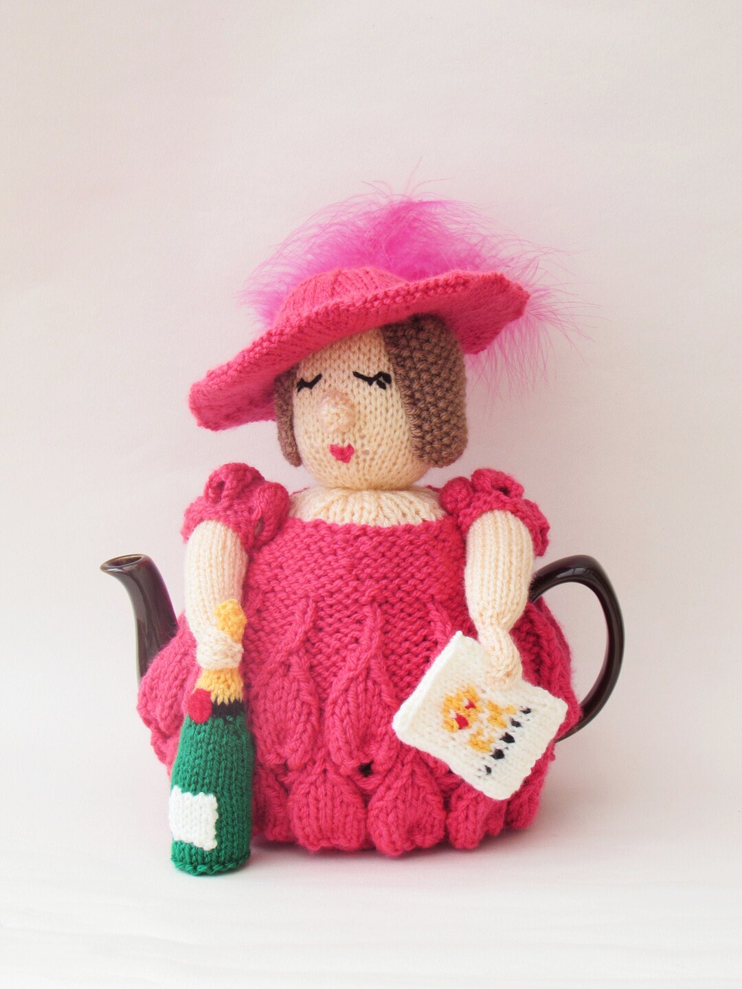 Ladies Day at Royal Ascot Tea Cosy Knitting Pattern - Etsy