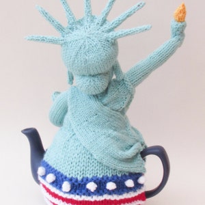 Statue of Liberty Tea Cosy Knitting Pattern to Knit This Amazing ...