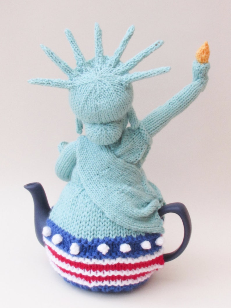 Statue of Liberty Tea Cosy Knitting Pattern to Knit This Amazing ...
