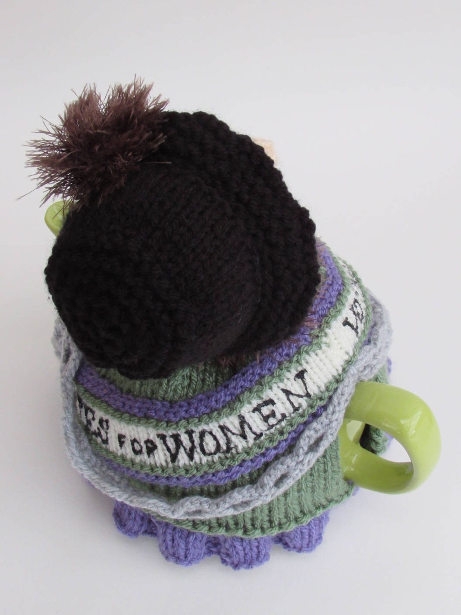 Suffragette Tea Cosy Knitting Pattern - Etsy