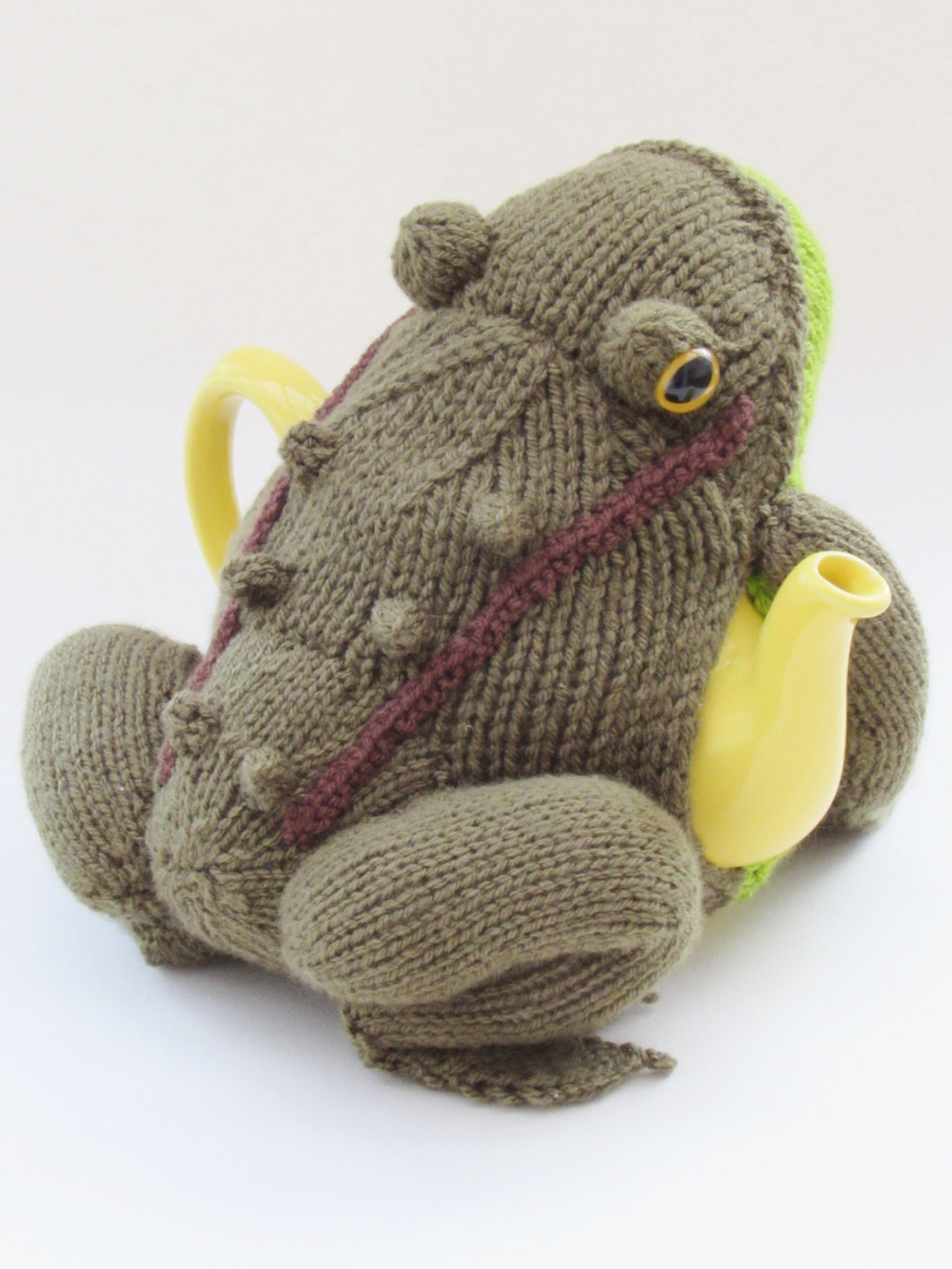 Frog Tea Cosy Knitting Pattern - Etsy