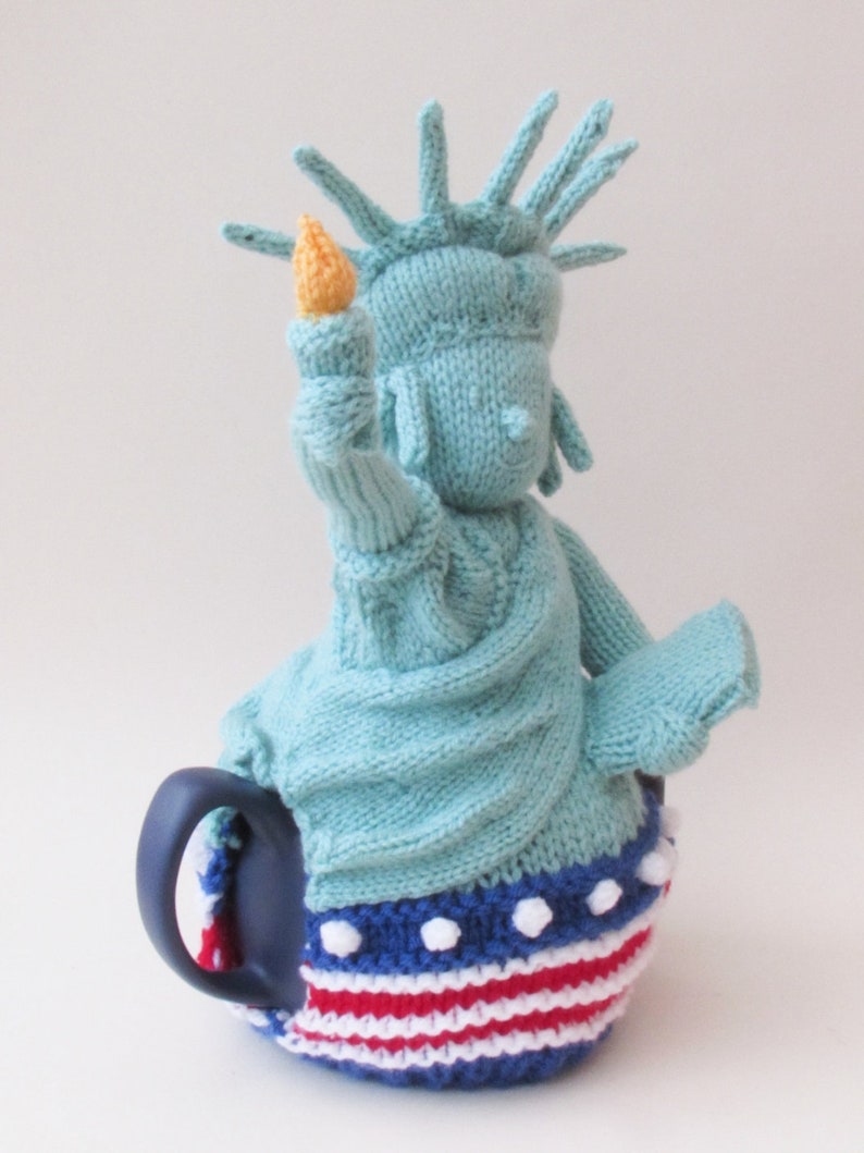 Statue of Liberty Tea Cosy Knitting Pattern to Knit This Amazing ...
