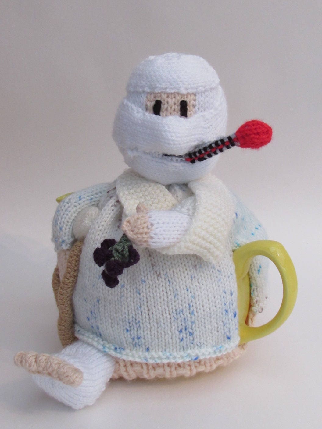 Hospital Patient Tea Cosy Knitting Pattern to Knit Your Own Teapot ...