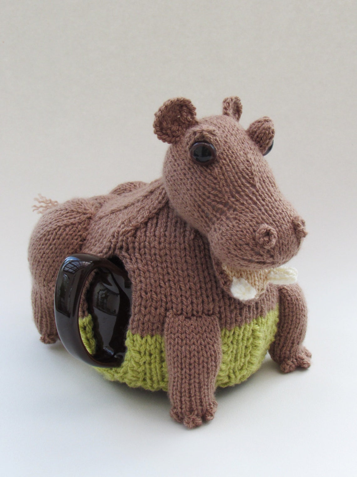 Hippo Tea Cosy Knitting Pattern | Etsy