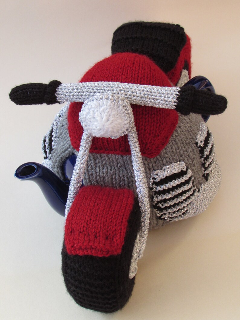 Motorbike Tea Cosy Knitting Pattern - Etsy