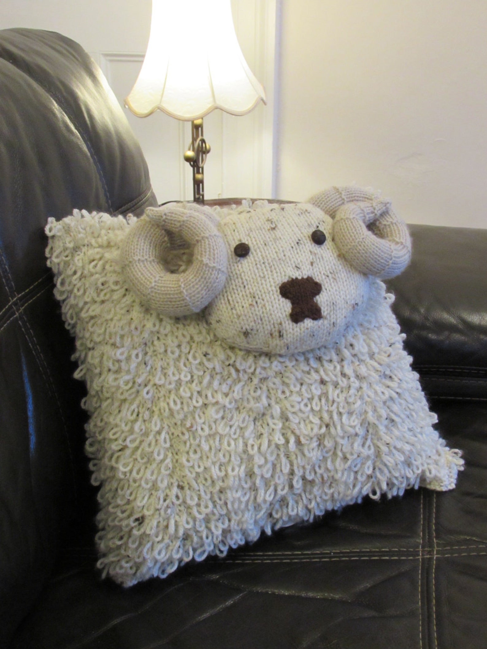 Heilan Coo & Shetland Sheep Cushion Knitting Patterns - Etsy