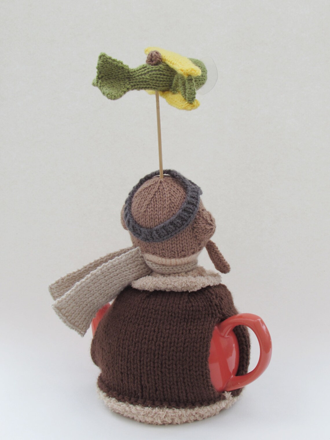 Vintage RAF Pilot Tea Cosy Knitting Pattern | Etsy