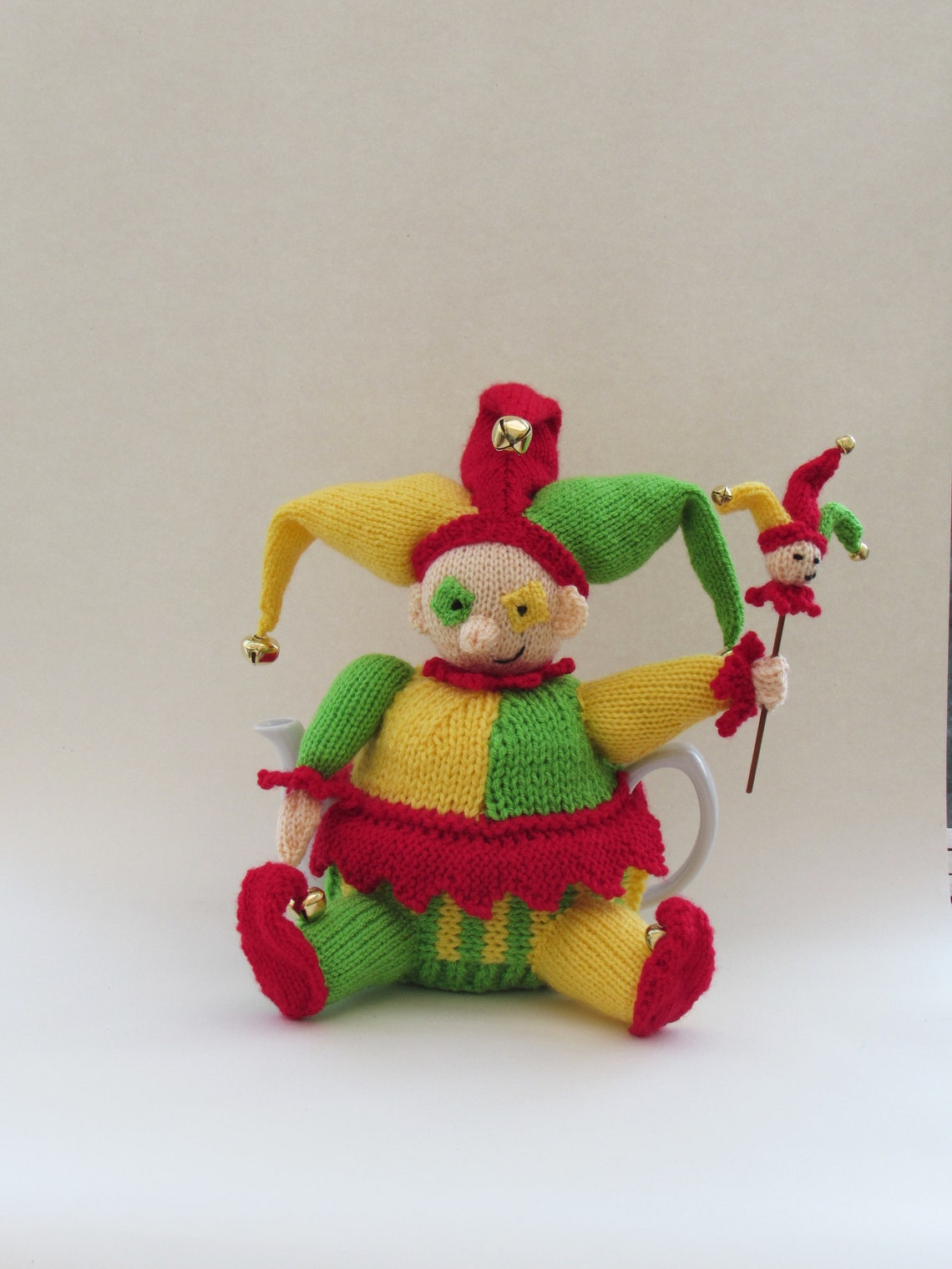 Court Jester Tea Cosy Knitting Pattern - Etsy