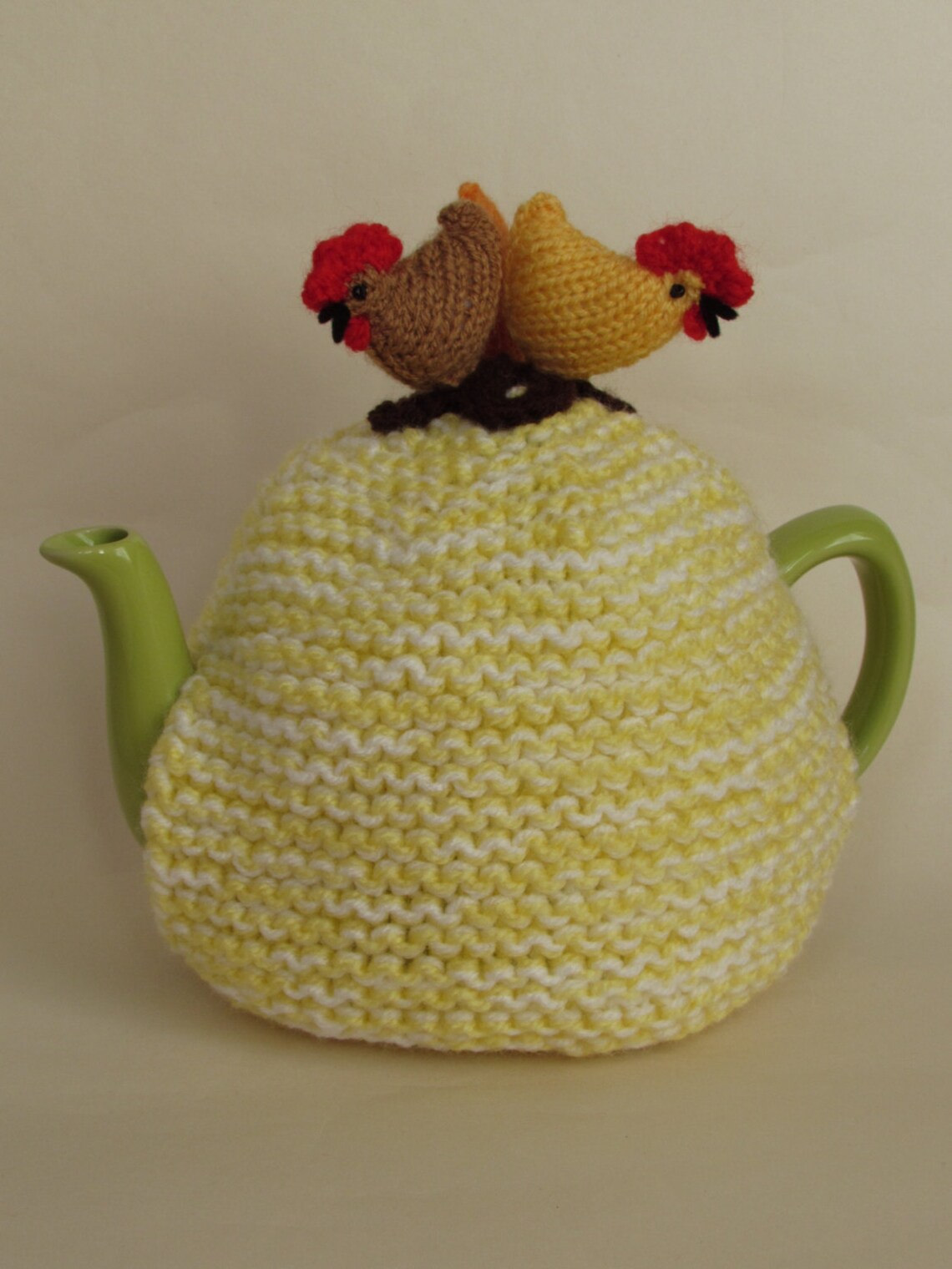 Country Chickens Novelty Tea Cosy and Egg Cosy Knitting - Etsy UK