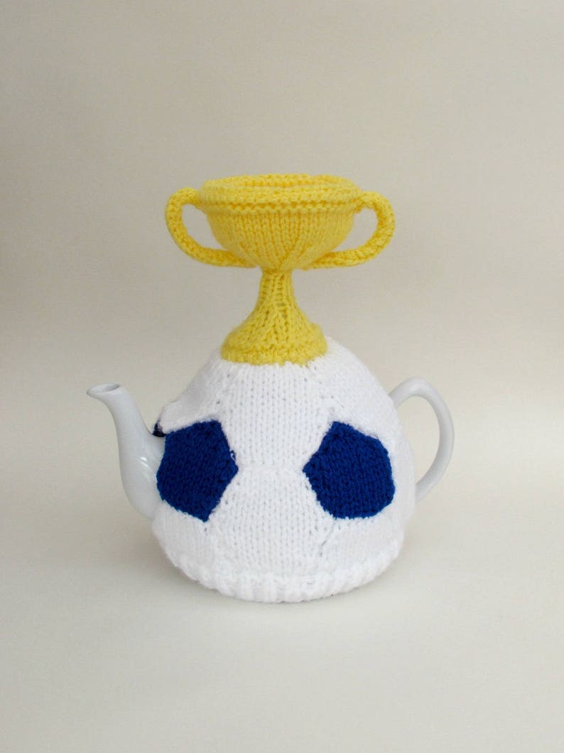 Football and World Cup Trophy Tea Cosy - Etsy
