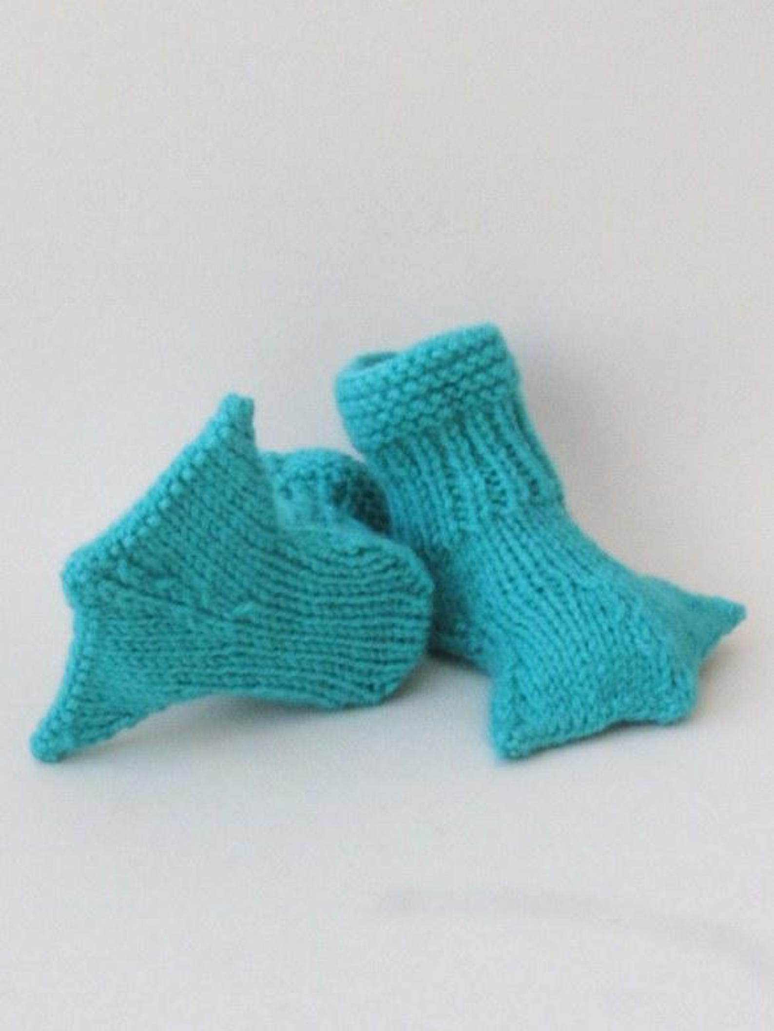 Teacosyfolk's Ducks Feet Booties Knitting Pattern to Knit Baby Cute ...