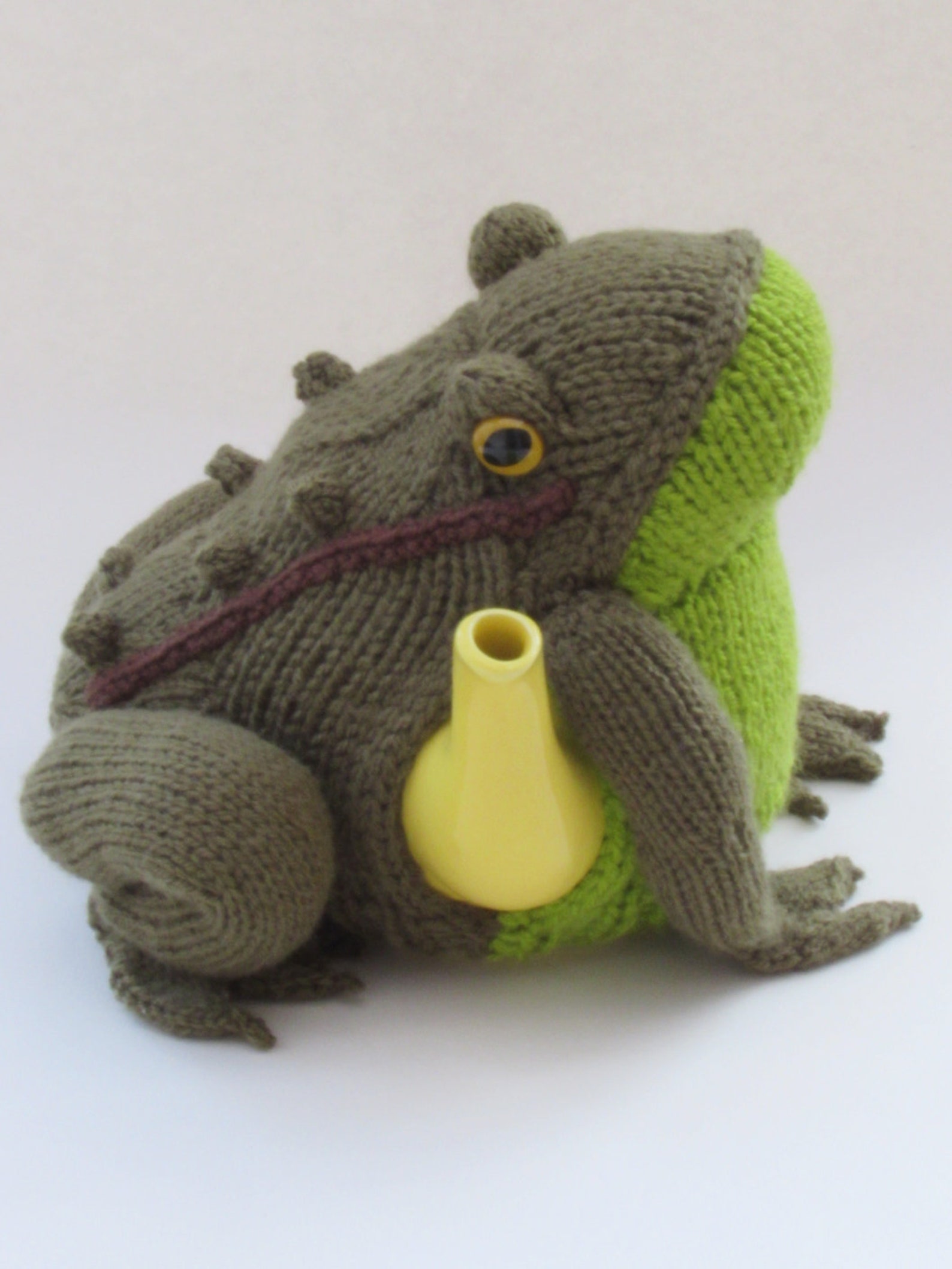 Frog Tea Cosy Knitting Pattern - Etsy