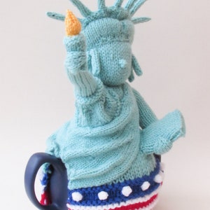 Statue of Liberty Tea Cosy Knitting Pattern to Knit This Amazing ...