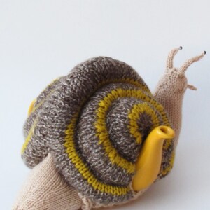 Garden Snail Tea Cosy Knitting Pattern to Knit a Giant Snail Teapot ...