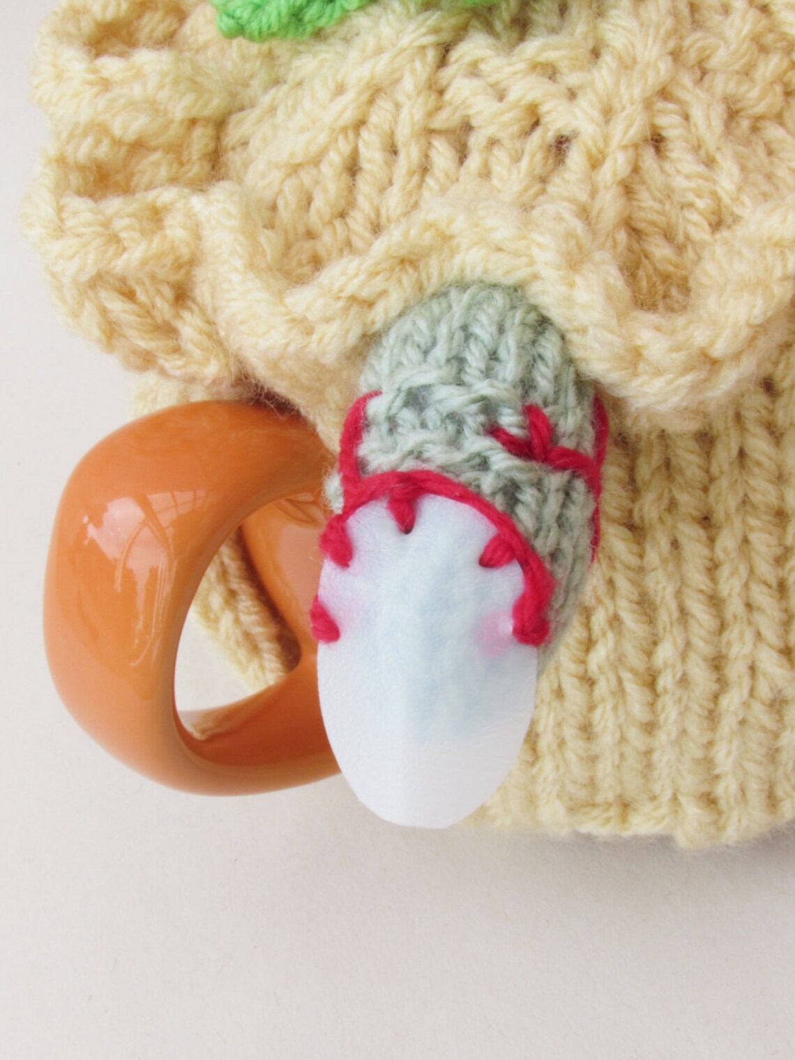 Sweeney Todd Pie Tea Cosy Knitting Pattern to Knit Mini Sized Tea Cosy ...