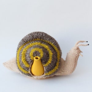 Garden Snail Tea Cosy Knitting Pattern to Knit a Giant Snail Teapot ...