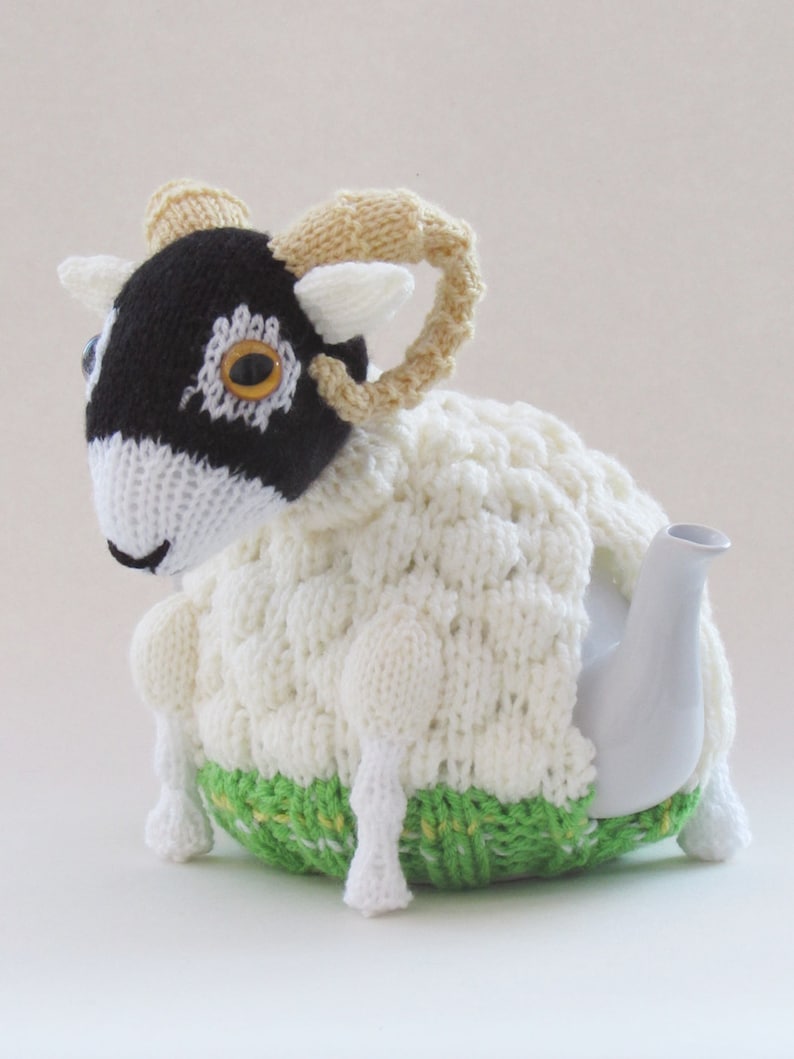 Swaledale Sheep Tea Cosy Knitting Pattern | Etsy
