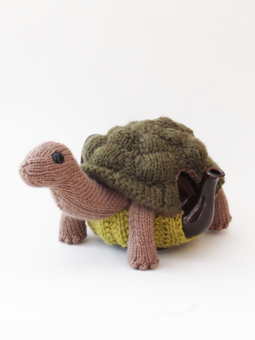 Teacosyfolk's Galapagos Giant Tortoise Tea Cosy Knitting Pattern to Knit Your Own Tortoise ...